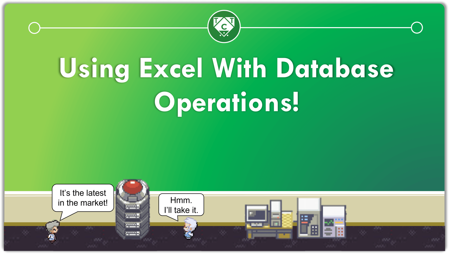 Aa Excel With Database Operations The Coding Theory