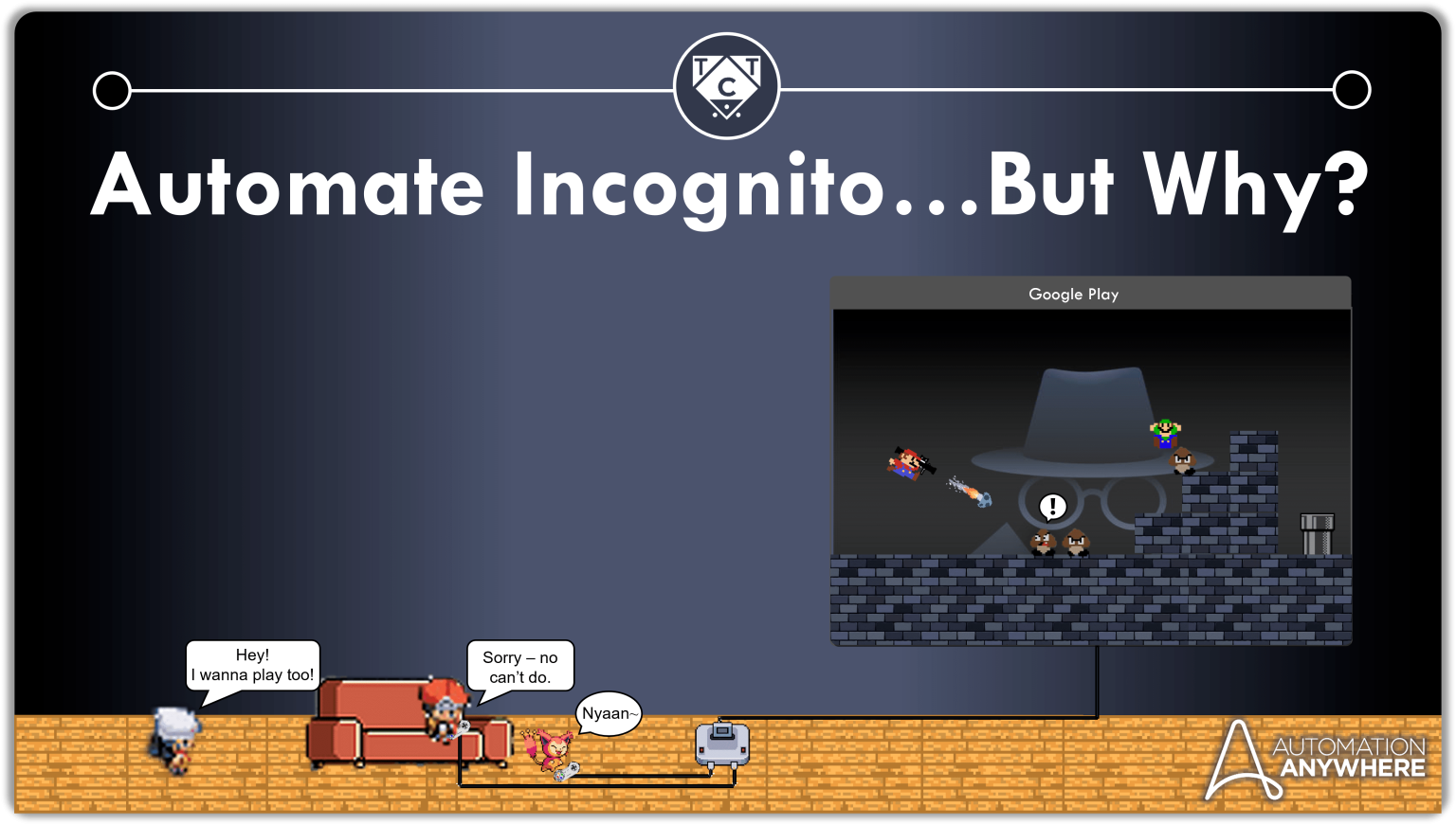 Automate Incognito…But Why? – The Coding Theory